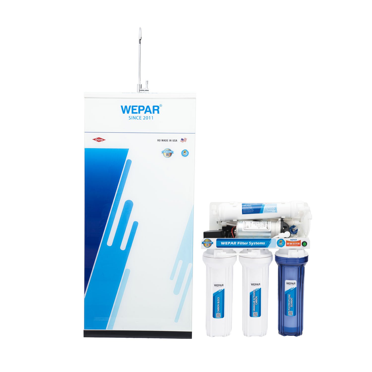Hệ thống lọc nước RO công nghiệp Wepar. Giải pháp lọc nước hiệu quả.